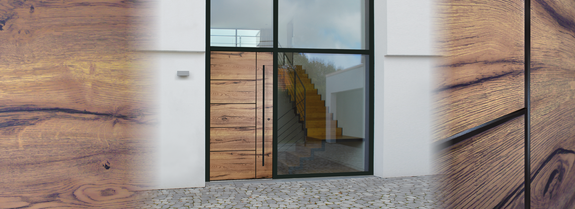 Haustür in Holzoptik – Qualität aus Deutschland für Ihr Zuhause - noblesse
